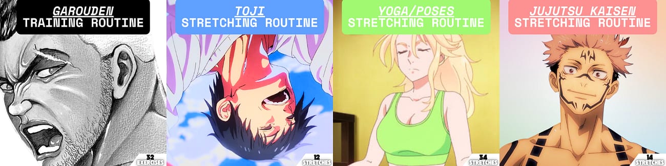 Anime Workout