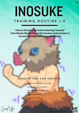 Inosuke Training Routine 1.0 | Anime Workout!