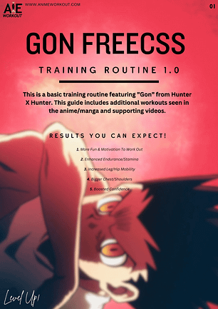 Gon Freecss Training Routine 1.0 | Anime Workout!