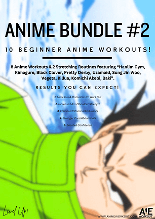 Anime Workout Routine Bundle #2 (Hanlim Gym, Kimagure, Black Clover ...