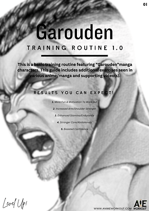 Garouden Training Routine 1.0 | Anime Workout!