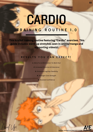 Anime Cardio Training Routine 1.0 | The Anime Workout Encyclopedia